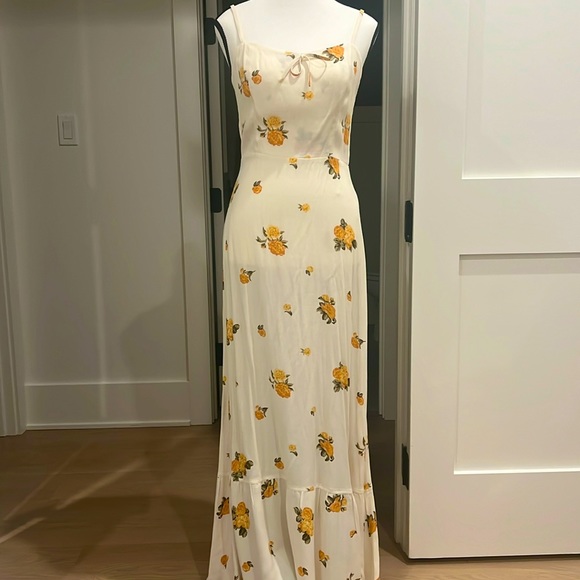 Reformation | Dresses | Reformation Floral Maxi Dress | Poshmark